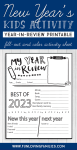 2023 Year in Review Printable for Kids - Fun Loving Families