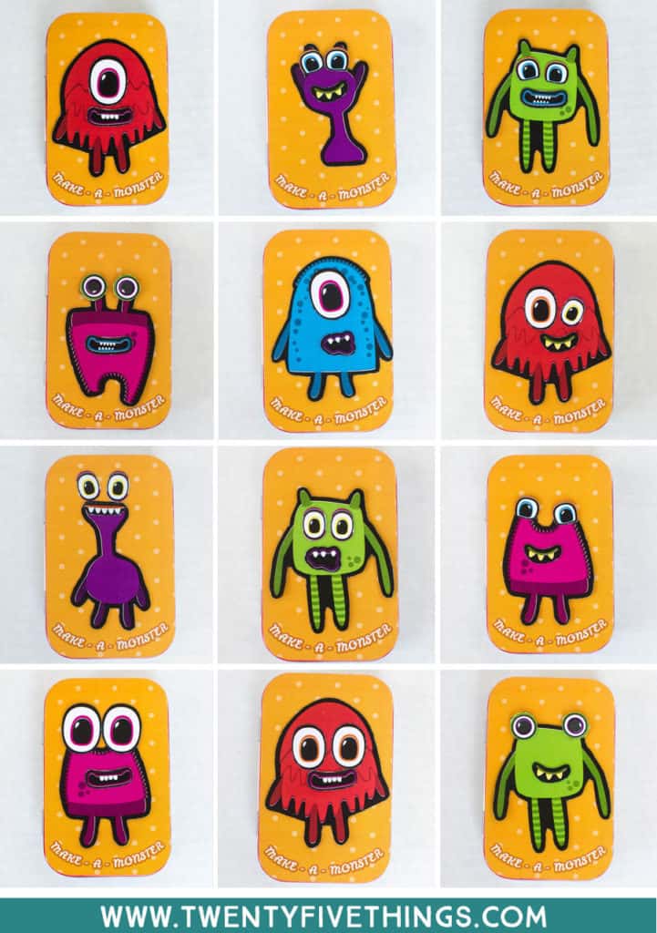 Make A Monster: DIY Magnetic Travel Game for Kids - Fun Loving Families