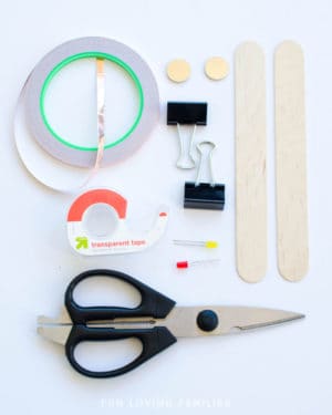 Popsicle Stick LED Flashlight Summer STEM Activity - Fun Loving Families