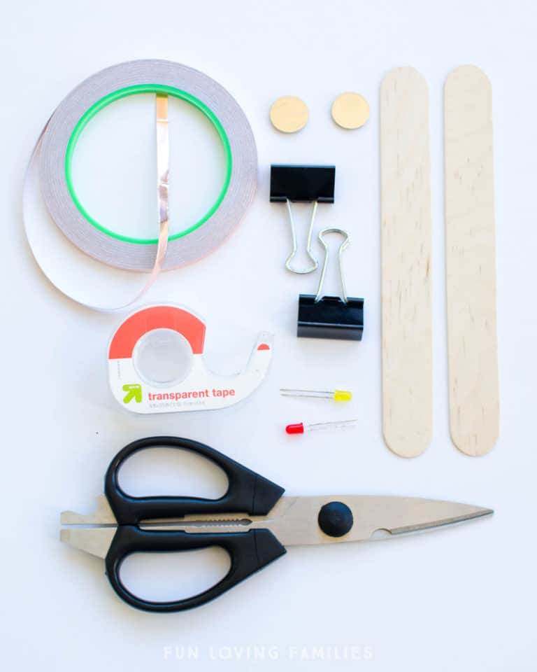 Popsicle Stick LED Flashlight Summer STEM Activity - Fun Loving Families