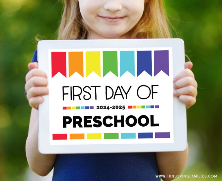 First Day of School Signs 2024-2025: Free Printables for All Grades