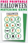 Adorable Halloween Matching Game For Kids - Fun Loving Families