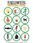 Adorable Halloween Matching Game For Kids - Fun Loving Families