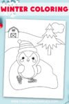Winter Coloring Pages for Kids - Fun Loving Families