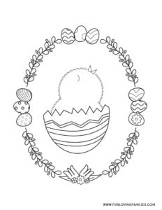 9 Easter Coloring Pages for Kids (Free Printables) - Fun Loving Families