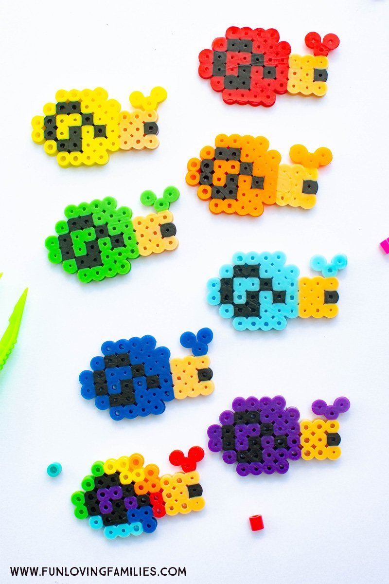 Easy Fairy Garden Perler Bead Patterns - Fun Loving Families