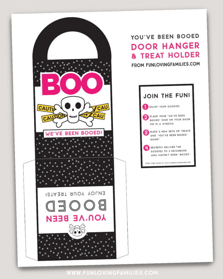 You've Been Booed Printable Signs - Super Cute and Totally FREE! - Fun ...
