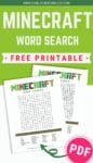 Minecraft Word Search - Fun Loving Families