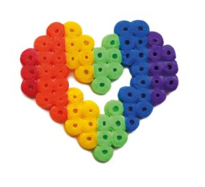 25 Heart Perler Bead Patterns, Designs and Ideas
