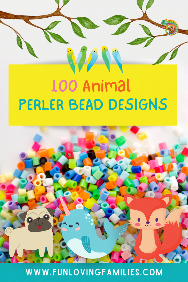 100 Animal Perler Bead Patterns, Designs and Ideas