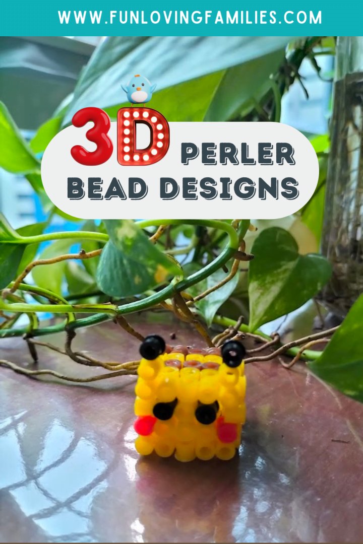 30 Best 3D Perler Bead Patterns, Designs and Ideas