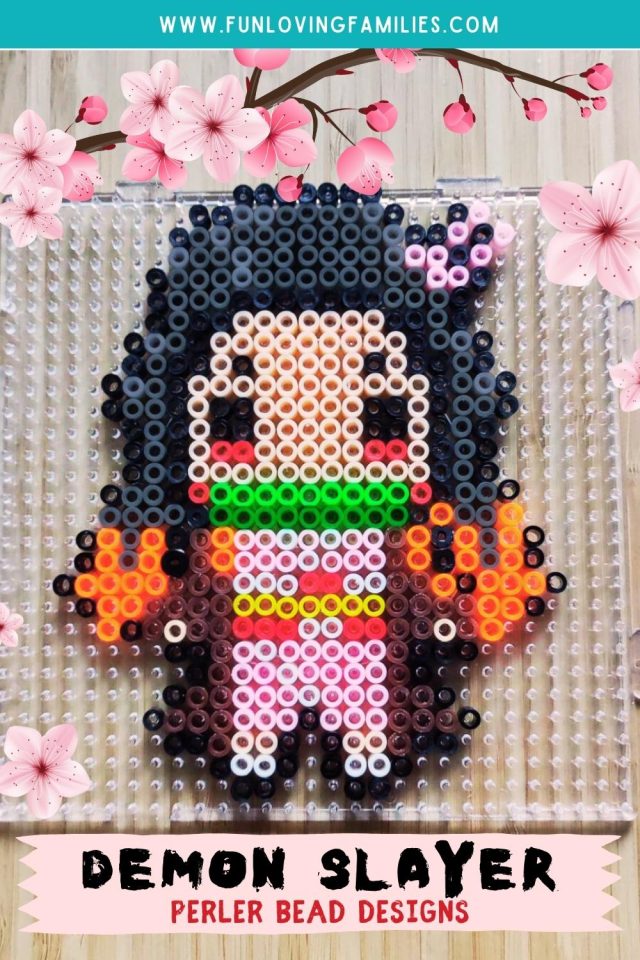 25 Demon Slayer Perler Bead Patterns, Designs and Ideas