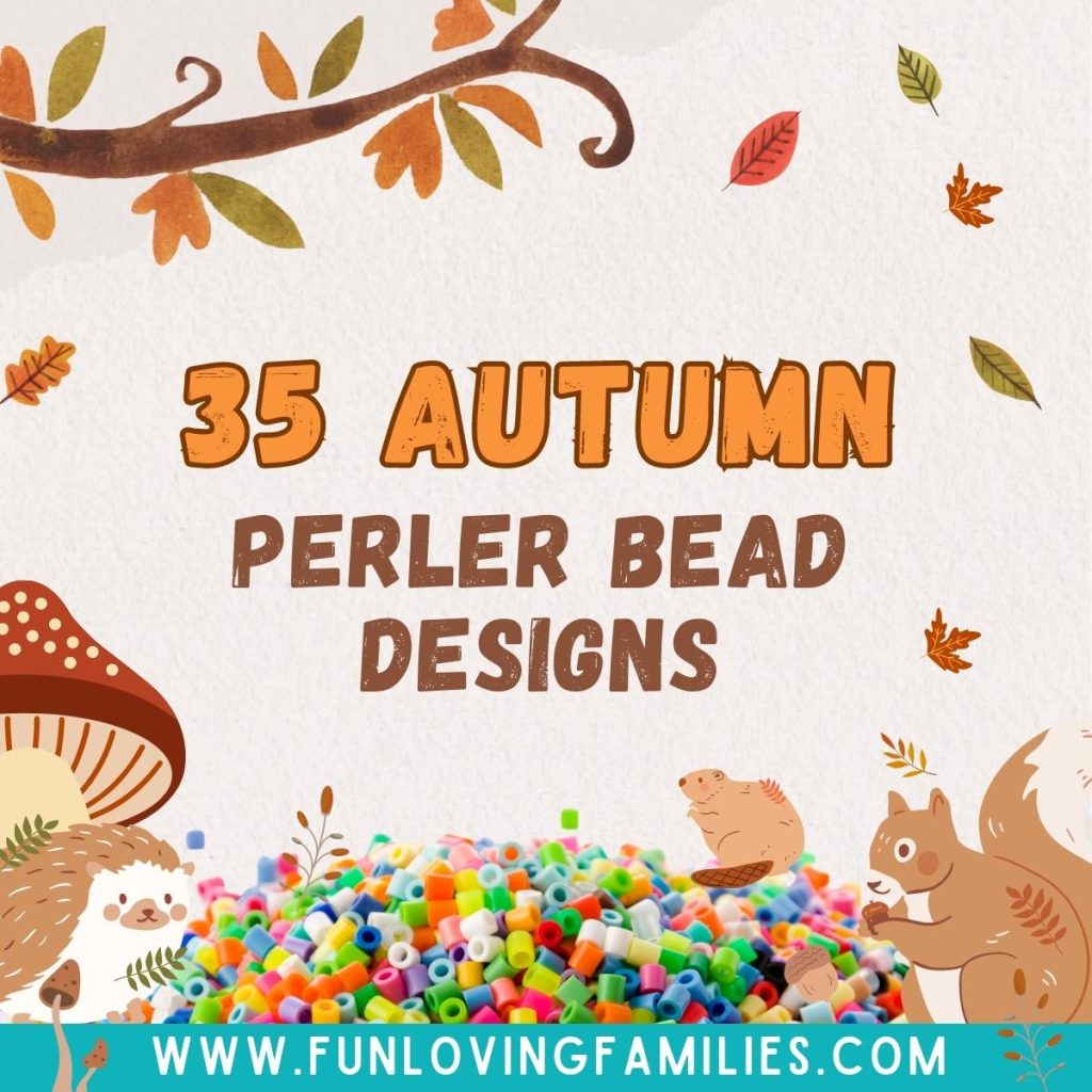 35 Autumn Perler Bead Patterns, Designs and Ideas