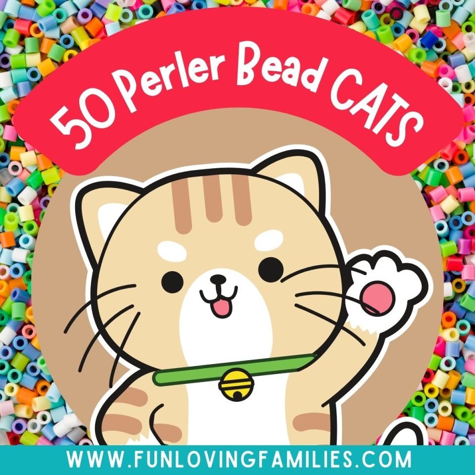 50 Best Cat Perler Bead Patterns, Designs and Ideas - Fun Loving Families