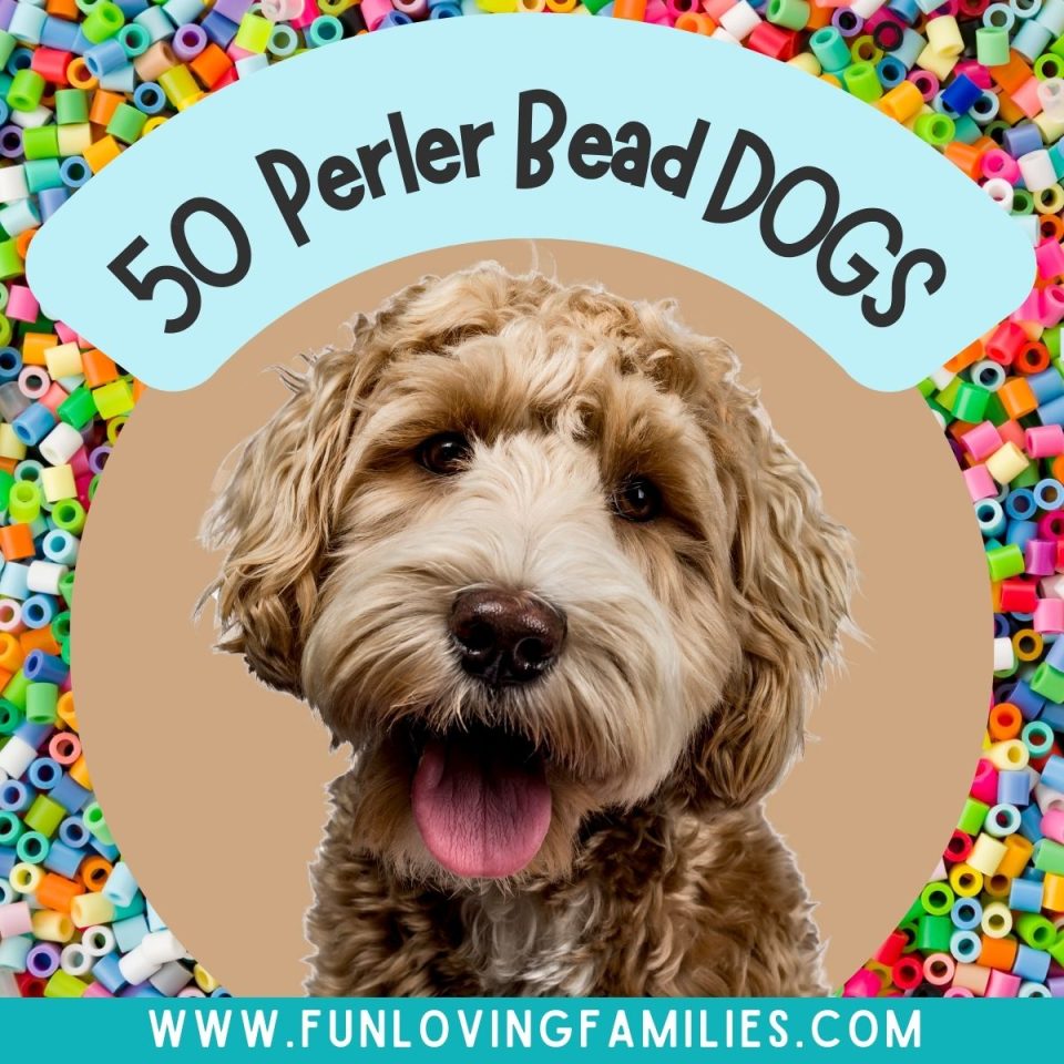 50 Best Dog Perler Bead Patterns, Designs and Ideas - Fun Loving Families