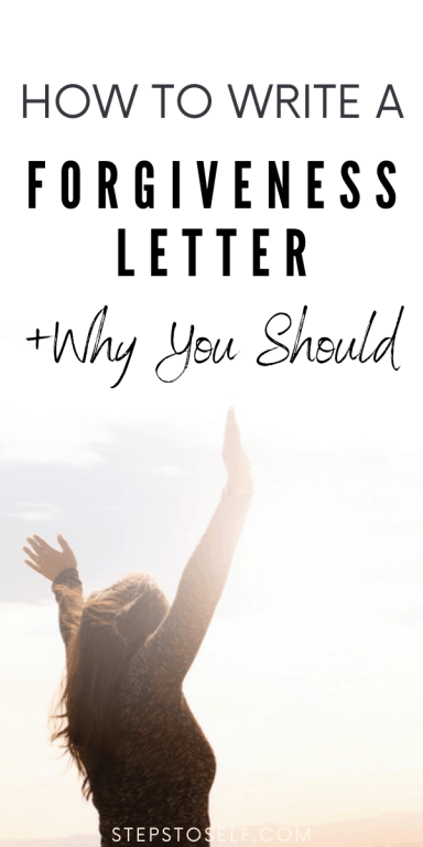 Relieve Emotional Burden With a Forgiveness Letter - Fun Loving Families